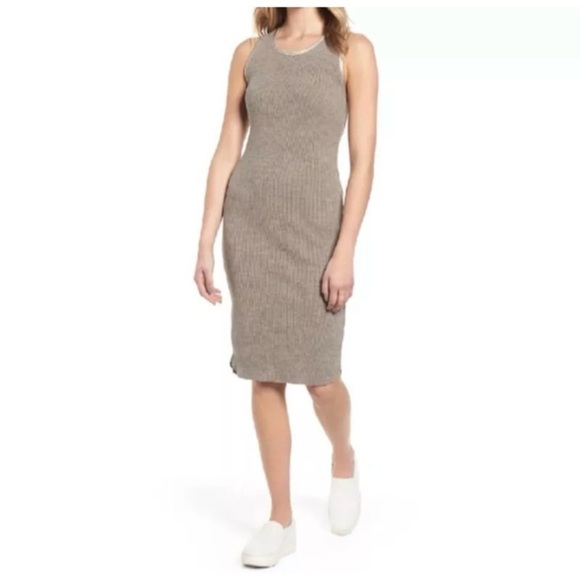 James Perse | Dresses | New Standard James Perse Ribbed Tank Dress ...